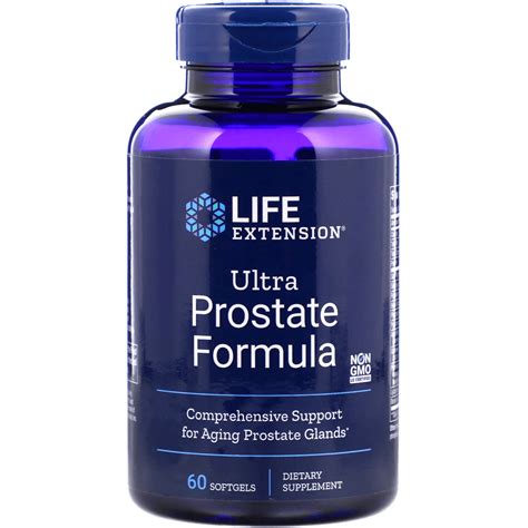 Formule Ultra Prostate 60 Softgels Extension De Vie Welzo
