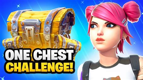 One Chest Challenge Fortnite Youtube