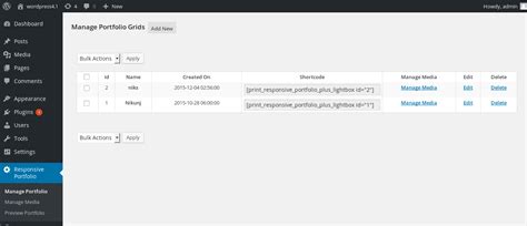 Responsive Filterable Portfolio Wordpress Plugin