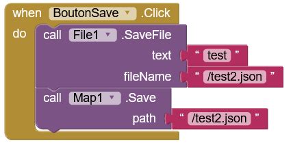 Map Save Block Returns File Error MIT App Inventor Help MIT App