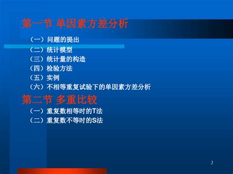 第六章 方差分析幻灯片word文档在线阅读与下载无忧文档