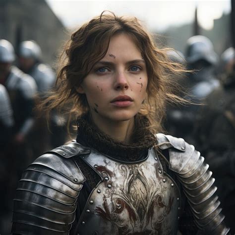 Premium Ai Image Joan Of Arc