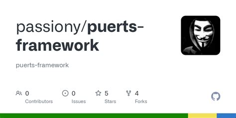 Github Passionypuerts Framework Puerts Framework
