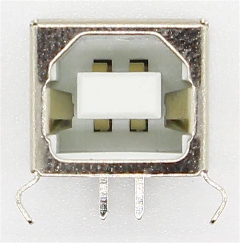 Conector Usb Tipo B Hembra Psoldar 90 Grados Tettsa Tienda