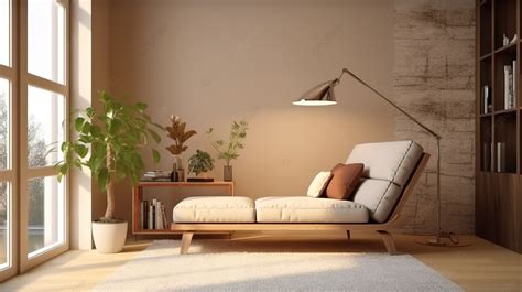 거실에 있는 아늑한 독서 공간의 3d 렌더링 3d 인테리어 가정 생활 방 장식 배경 일러스트 및 사진 무료 다운로드 Pngtree