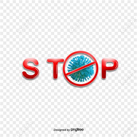 3d 일러스트 바이러스 모델링 빨간색 금지 기호 요소구배건강한 Png 일러스트 무료 다운로드 Lovepik