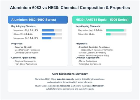 Aluminium 6082 Vs He30 Detailed Comparison Of Properties And Applications Artizono