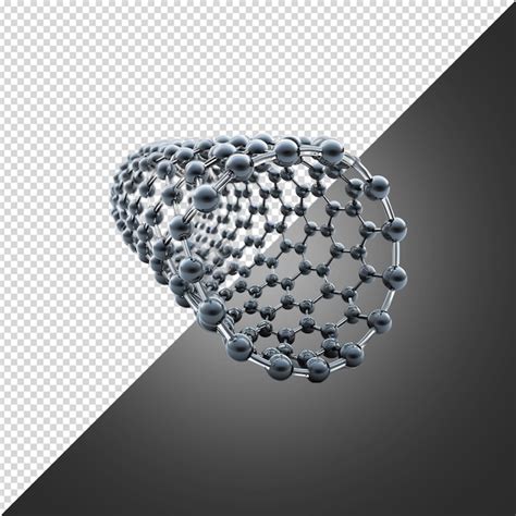 Premium Psd Nanostructure Isolated On White
