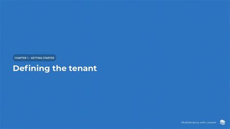 my multitenancy with laravel course is almost ready for its initial
