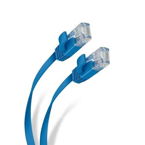 Cable Ethernet Utp Cat 5 De 10 M Ultraplano Transmisi