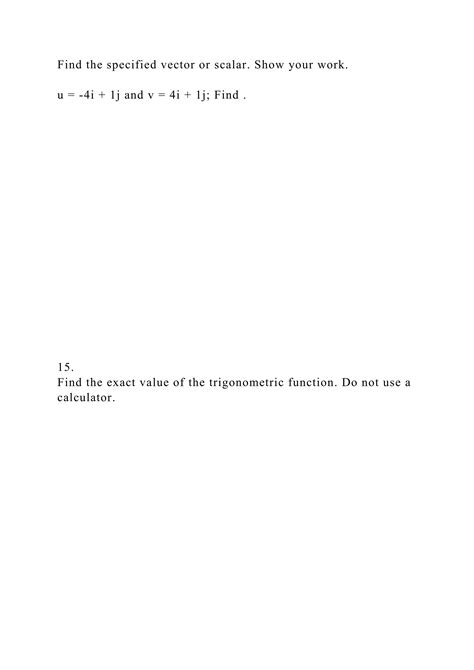 Pre Calculus Midterm ExamScore Name Docx