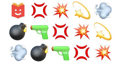 🔫💥🎯 Bullet Point Emojis Collection 💢💥💫💨💣🔫 — Copy And Paste