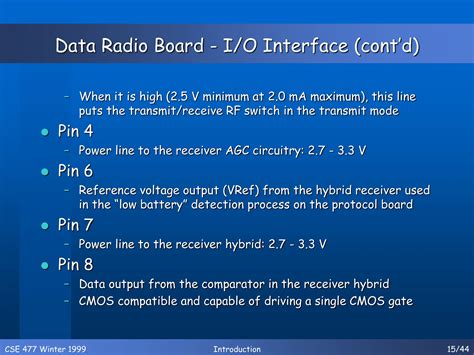 Radio Frequency Data Communication Dtppt