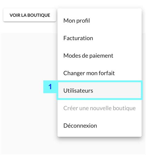 Ajouter Dun Utilisateur à Ladministration De Votre Boutique En Ligne