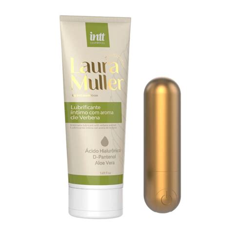 Kit My Pleasure Laura Muller Bullet E Lubrificante Sex Shop Online Vibra Comigo