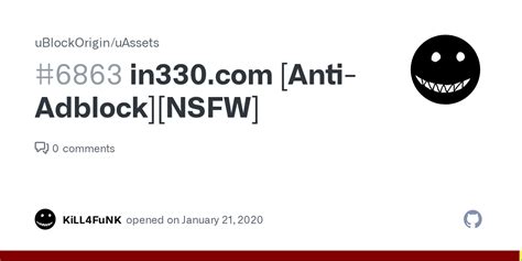 In330 Anti Adblock NSFW Issue 6863 UBlockOrigin UAssets