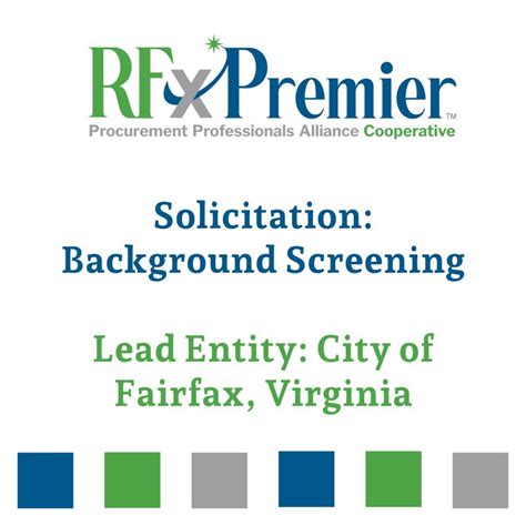 Rfxpremier On Linkedin Soliciation Backgroundscreening Rfp