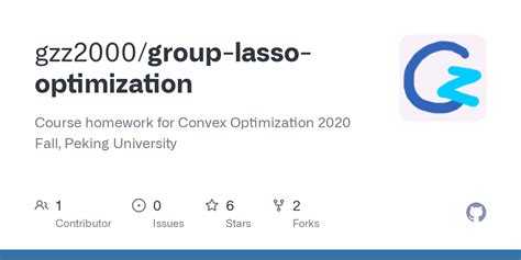 Github Gzz2000group Lasso Optimization Course Homework For Convex