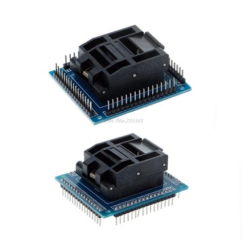 Test Socket Programming Adapter Conversion Block For 05m Qfp64 Tqfp64