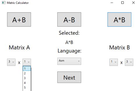 github pudlich1311 wpf matrix calculator matrix calculator in