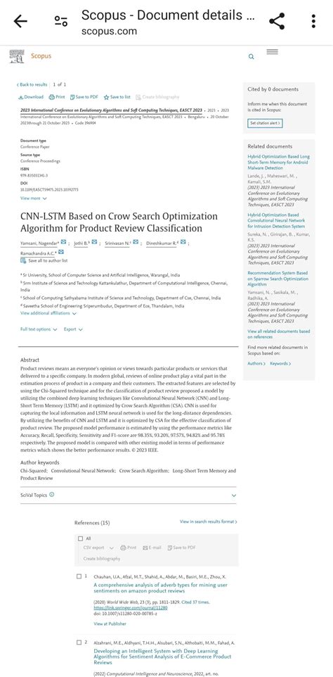 Nagendar Yamsani On Linkedin Sru Sruniversity Csaisru