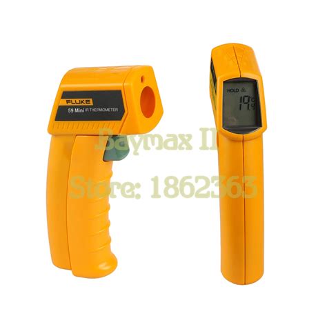 Fluke 59 Mini Non Contact Digital Laser Temperature Gun Ir Infrared Thermometer Sight 18~275c 0
