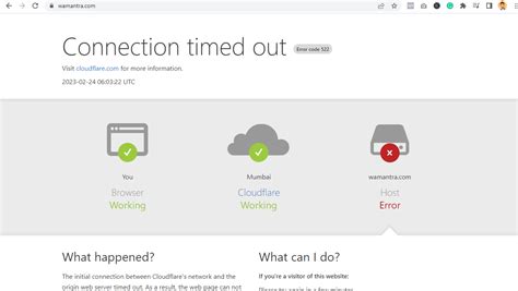 7 Cara Mengatasi Connection Timed Out Pada Website