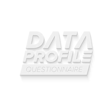Data Provider Product Profile