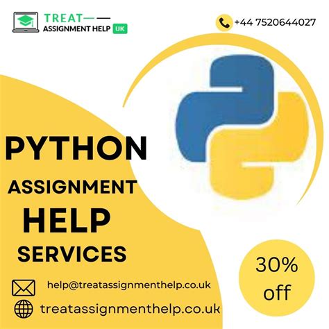 Python Assignment Help To Solve Your Complications