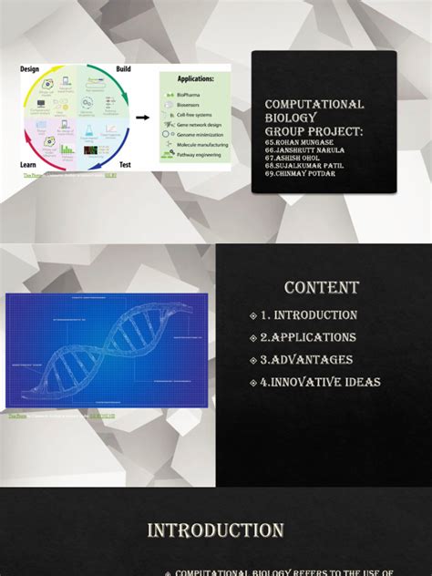 Computational Biology Pdf Computational Biology Bioinformatics