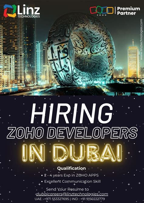 Linz Technologies Premium Zoho Partner On Linkedin Hiring Businessanalyst Business