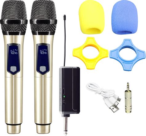 Pasucceed Wireless Microphone Dual Handheld Wireless