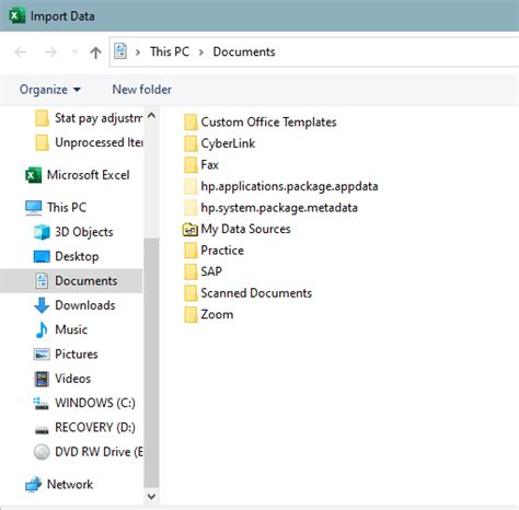 Get Data From Folder Does Not Show Files • Power Query • Excel Forum