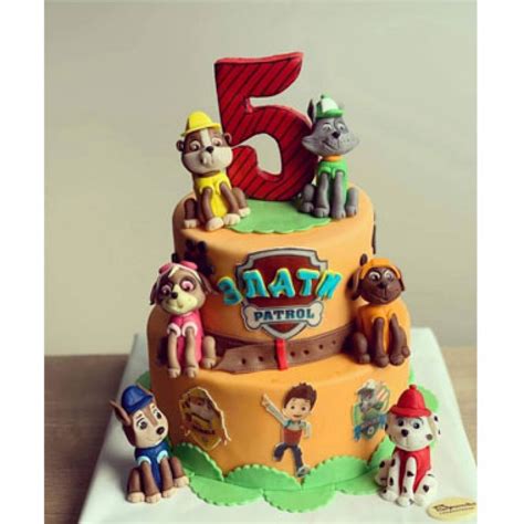 Торта Пес Патрул 8 на супер цена Торти за момчета Tortibrimeksbg 🍰 ️🥧