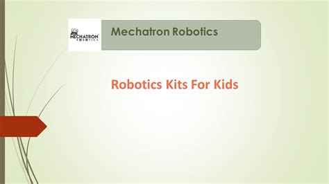 ppt buy robot parts robotics kits customized robotics kits arduino boards sensors and