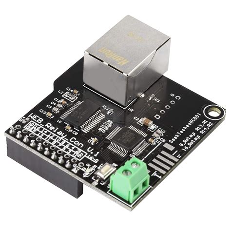 RJ45 Port Ethernet Control Module With 8 Channel Relay LAN WAN Network WEB Server Network