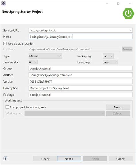 Spring Boot Ajax Jquery Example Learning To Write Code For Beginners