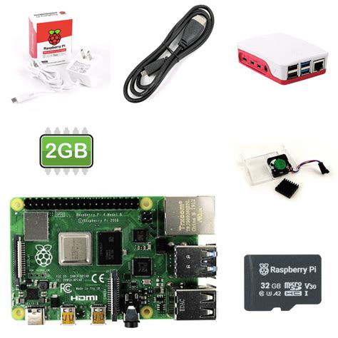 Official Raspberry Pi 4 Model B 2gb และชุดอุปกรณ์
