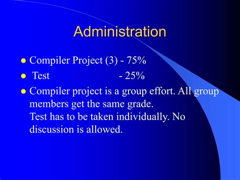 Compiler Design Ppt