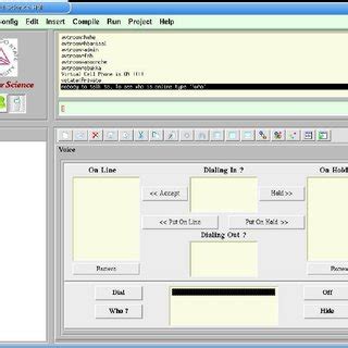 The GUI Interface For The Virtual Cell Phone Download Scientific Diagram