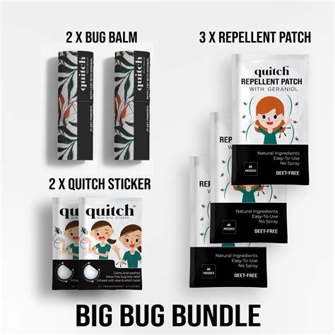 Big Bug Bundle Quitch Bug Bite Relief