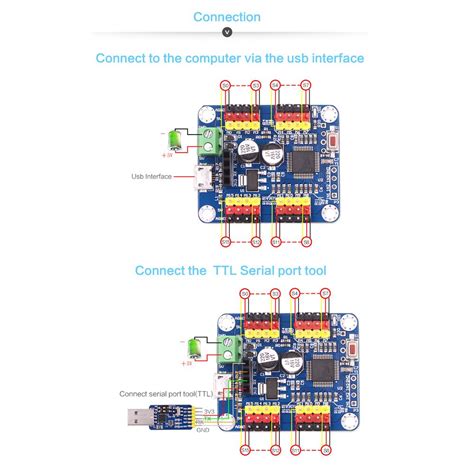16 Channel PWM Servo Motor Driver Controller Board Module PCB Steering Gear For Robot Raspberry