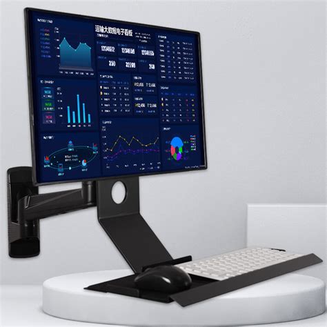 Fe199kbl 2 Printing Machine Monitor Mounting Solution Provider Industrial Monitor Mounts