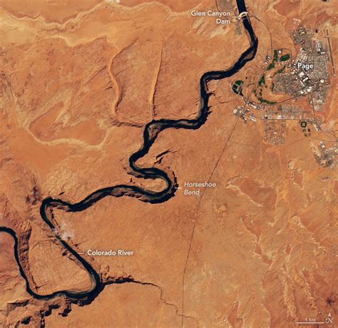 Colorado River Dams Map