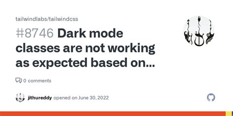 Dark Mode Classes Are Not Working As Expected Based On The Documentation · Issue 8746