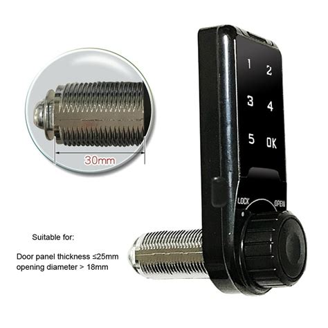 Cabinet Coded Lock Electric Coded Lock Touch Keypad Password Key Access Lock Digital Electronic