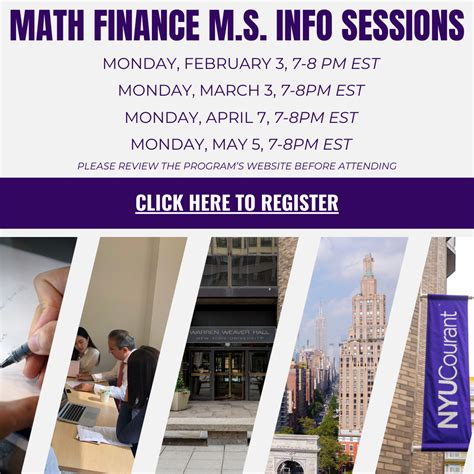 Ms Math Finance Information Session 5122025 Nyu Courant