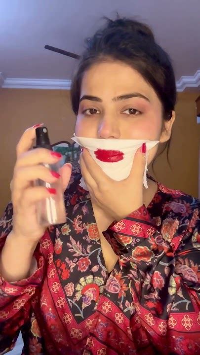 Lets Try This Viral Lipstick Hack With Tissue Paper 🤯🤯 Viral Hack
