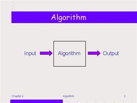 Chapter 6 Algorithmic Problem Solving Chapter 6 Algorithmic