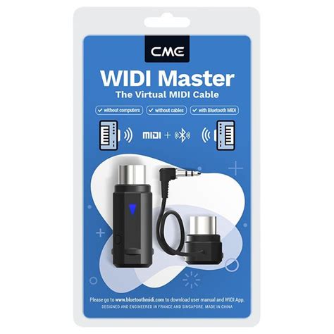 Cme Widi Master Wireless Bluetooth Midi Adapter [bluetooth 5 0] [5pin